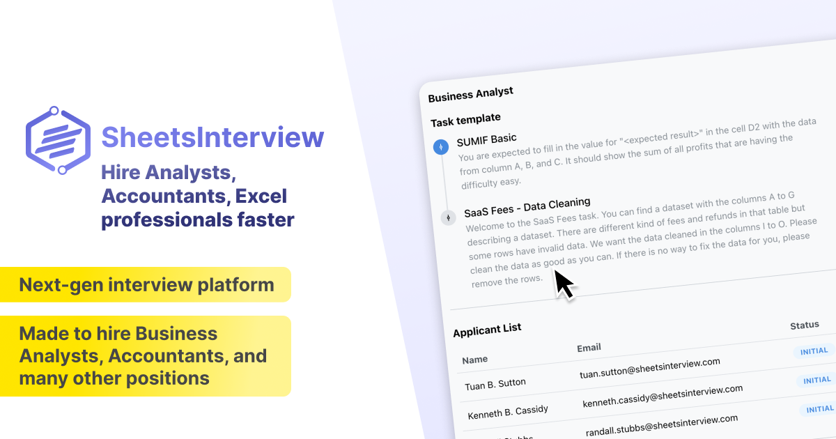 sheetsinterview.com - Home